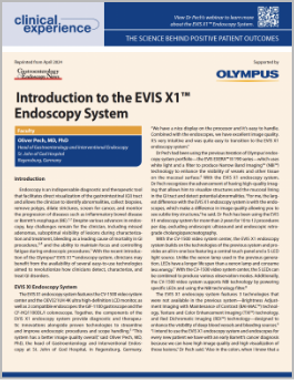 EVIS X1 | Olympus America | Medical